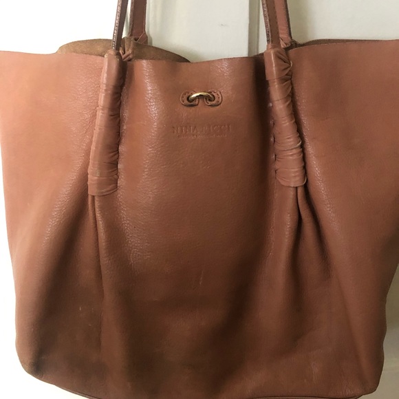 Nina Ricci | Bags | Nina Ricci Dusty Rose Ondine Leather Shoulder Bag ...